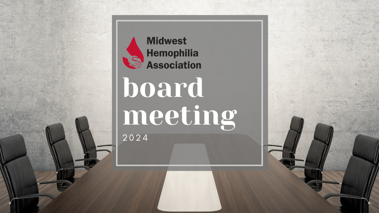 MHA Board Meeting – August 10th 2024 – Midwest Hemophilia Association